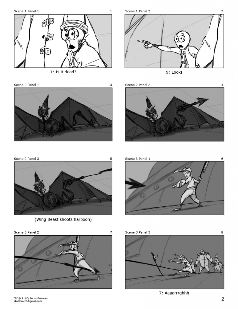 9 – Storyboards – Studio Catch!